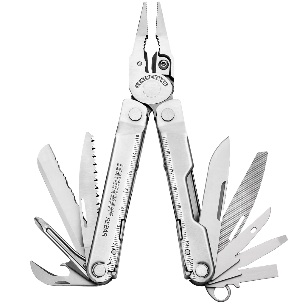 Leatherman® Rebar® Stainless Steel Multi-Tool | 17-in-1