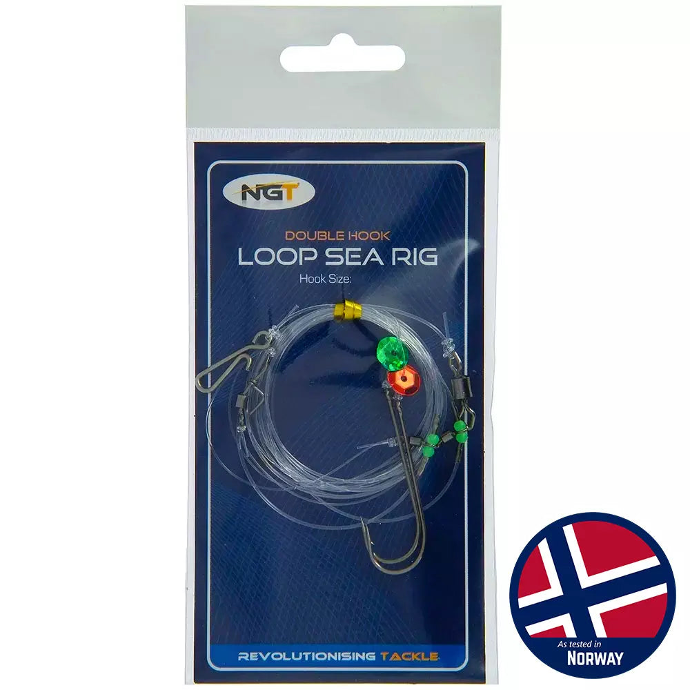 NGT Sea Rig Loop / Double Hook / Size 2.0