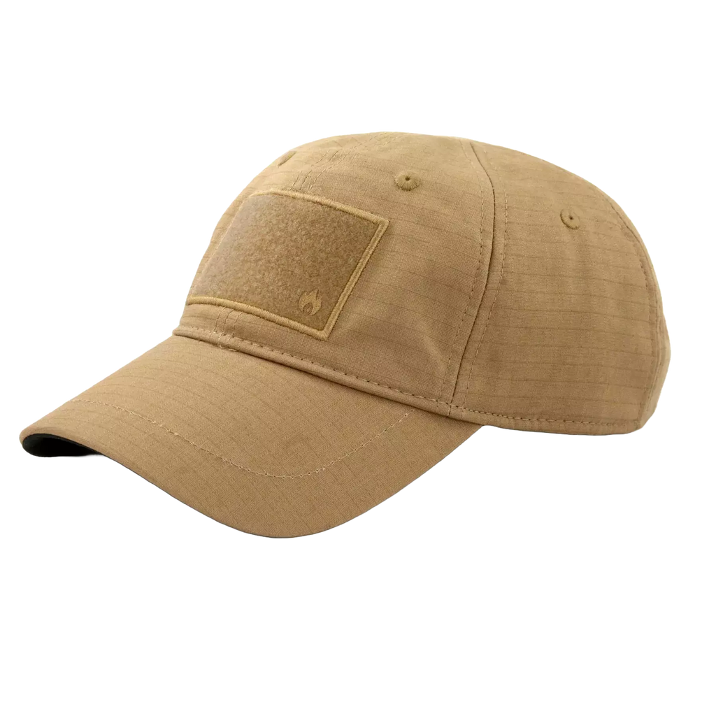 Wazoo Patch Cache Cap | Tactical Hat with Hidden Pockets & Patch Panel